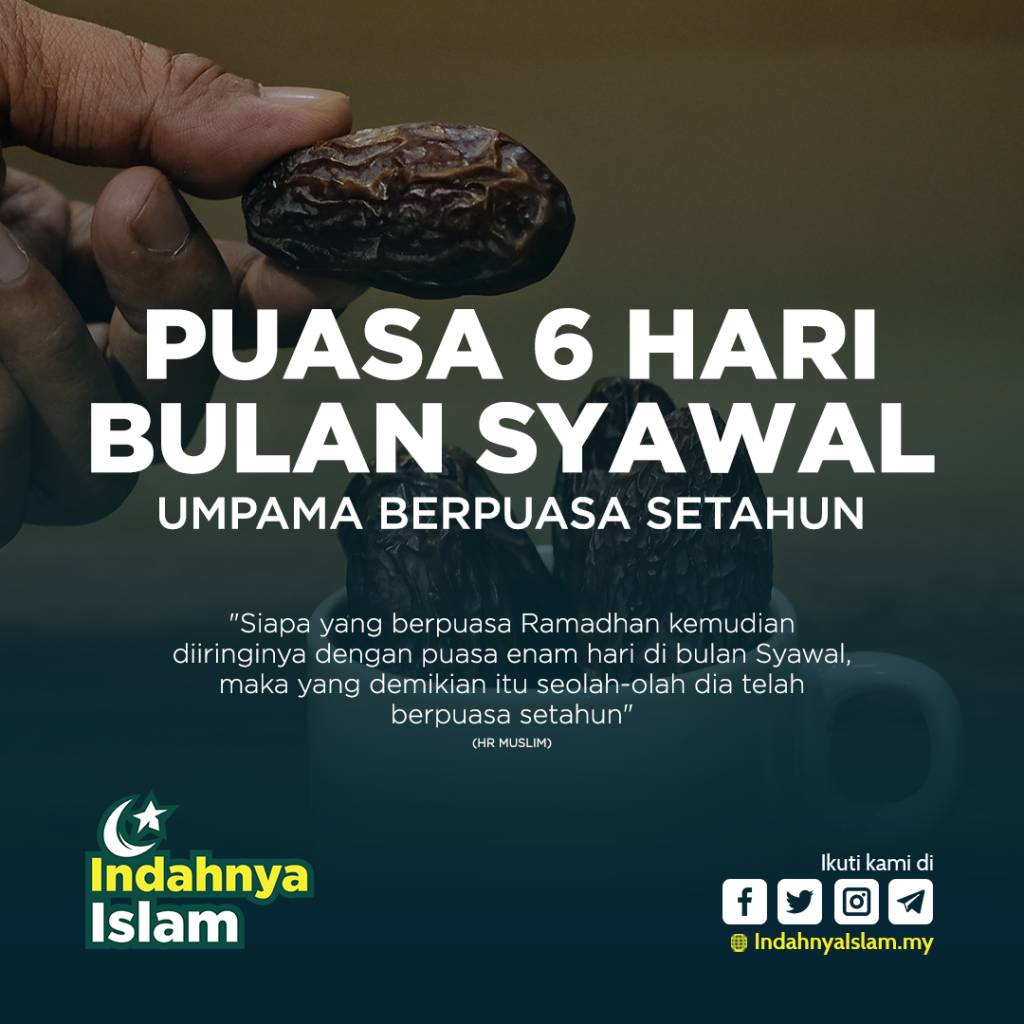 Soalan sekitar puasa enam di bulan Syawal - Indahnya Islam